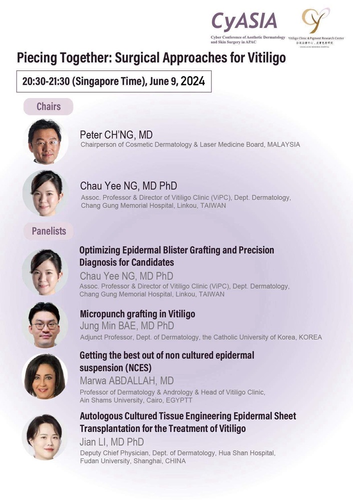 CyAsia 2024 - Vitiligo Surgery -Vitiligo Clinic & Pigment Research Center